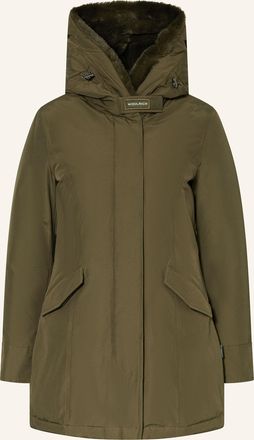 Woolrich Woolrich Daunenjacke Beaker Mit Kunstpelz gruen