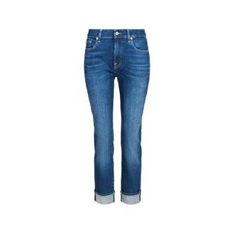 7 For All Mankind entspannte Skinny Jeans - Blau