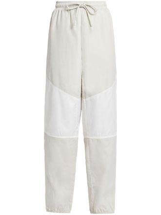 Lacoste Jogginghose in Colour-Block-Optik - Grau