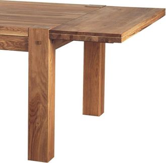 Pier Import Allonge 45 cm ch&ecirc;ne massif pour table carr&eacute;e 140 cm FJORD