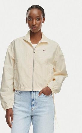 Tommy Jeans &Uuml;bergangsjacke DW0DW22325 Wei&szlig; Regular Fit