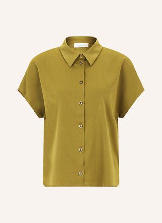 Cartoon Cartoon Hemdbluse Aus Satin gruen