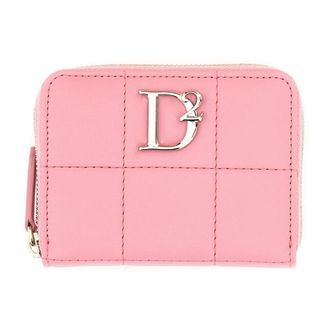 Dsquared2 Wallet With Logo - - Accessories - Damen - Rosa - ONE SIZE