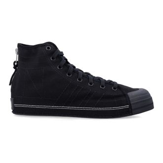 Yohji Yamamoto Femme, Chaussures, Noir, Taille: 43 1/2 EU Nizza Hi Baskets