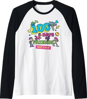 Pixar Disney & Pixars Toy Story 100 Days of Friends and School Raglan