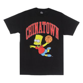 Market The Simpsons Schwarzes Tee Kurzarm - - Tops - Herren - Schwarzk - L