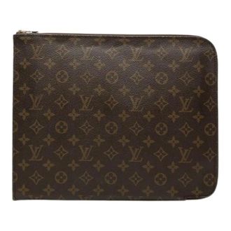 Louis Vuitton Pre-owned Monogram Clutch - Femme - Pre-owned - Brun - Taille: ONE Size