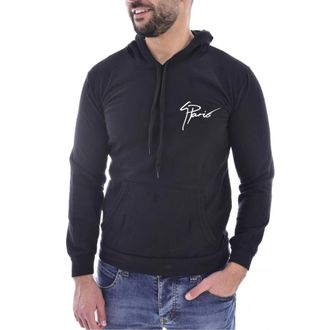 Goldenim Paris Homme, Sweatshirts et sweats &agrave; capuche, Noir, Taille: 2XL Sweat Destroy en Coton