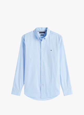 Tommy Hilfiger Chemise col am&eacute;ricain en coton m&eacute;lang&eacute;