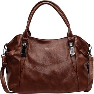 Generic Kexpery Sac Bandouli&egrave;re en PU Cuir Grand Tote Hobo &Eacute;l&eacute;gant &agrave; Poign&eacute;e Haute Sac Femme Mode Voyage Travail Daily Use