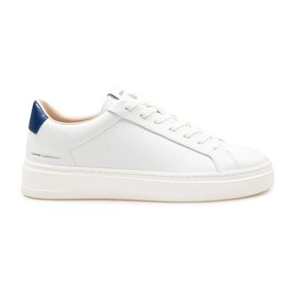 Crime London Wei&szlig;e Ledersneaker Stilvolle Freizeitschuhe - - Shoes - Herren - Wei&szlig; - 44 EU