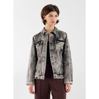 Marques Almeida Veste d&eacute;lav&eacute;e col classique en coton