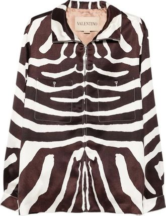 Valentino Zebra-print Jacket