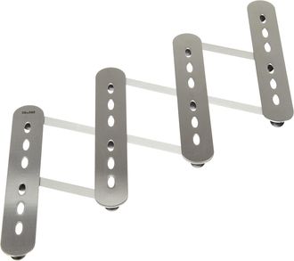 Ibili 724500 Untersetzer ausziehbar, Edelstahl, Silber, 45 x 20 x 5 cm