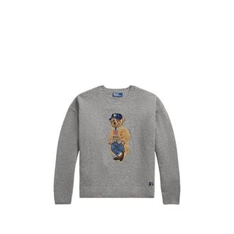 Polo Ralph Lauren Pull ample col rond en laine et cachemire