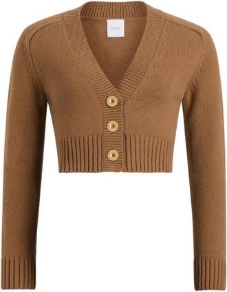 Patou Femme, Pulls, Brun, Taille: 42 FR Cardigan Col V