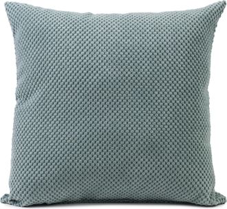 Gözze Kissen Sven, Dekokissen in genoppter Optik, Weiches Sofakissen mit Füllung, 100% Polyester, 60 x 60 cm - Salbei