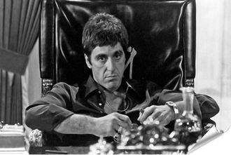 Islandburner XXL Bild Poster Pacino Scarface Tony Montana Kult OG Gangster Movie US Premium Bilder Fotodruck