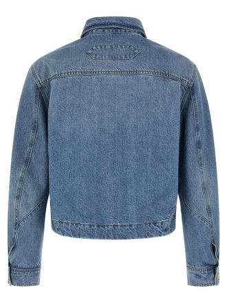 Jacquemus Cotton Denim Jacket - Blue