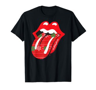THE ROLLING STONES Offizielles Rolling Stones Weihnachten Vintage Rock T-Shirt