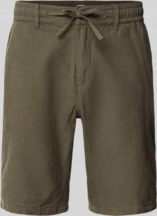 Lindbergh Bermudas aus Leinen-Mix mit franz&ouml;sischen Eingrifftaschen