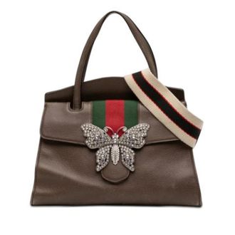 Gucci Pre-owned Linea Totem Satchel - - Pre-owned - Damen - Braun - ONE SIZE