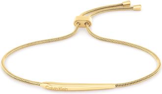 Calvin Klein Gliederarmband für Damen Kollektion ELONGATED DROPS aus Edelstahl