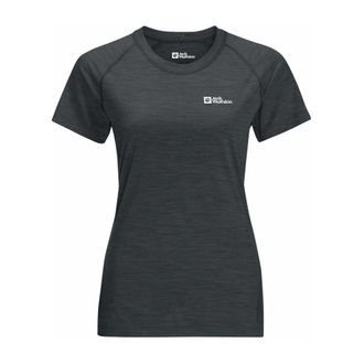 Jack Wolfskin Damen, Oberteile, Schwarzk, LGr&ouml;&szlig;e