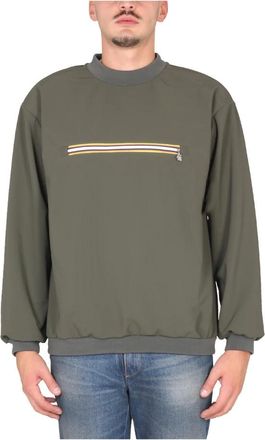 K-Way Homme, Sweatshirts et sweats &agrave; capuche, Vert, Taille: L Fleece Jumper
