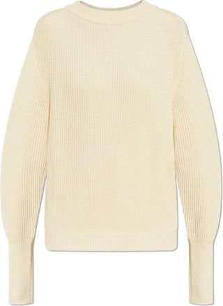 Victoria Beckham Relaxed Fit Jumper - - Knitwear - Damen - Gelb - XS