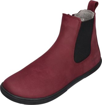 Koel Damenschuhe - Barefoot Booties FILAS MERINO bordo, Gr&ouml;&szlig;e:40 EU