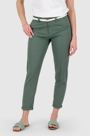 Alife And Kickin Jogginghose Damen HirokoAK A Jogginghose, Hose Freizeithose aus Baumwoll-Materialmix mit geflochtenem GYrtel