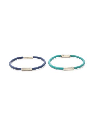 Louis Vuitton lot de deux bracelets Neosplit (2018) - Argent