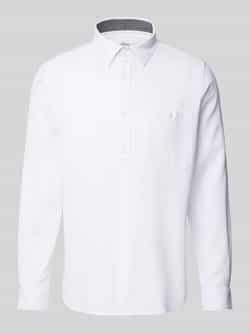 s.Oliver Red Label Regular Fit Freizeithemd aus reinem Baumwoll-Piqué