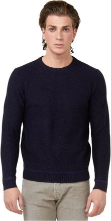 Gas Gas, Homme, Pulls, Bleu, Taille: S Pull ras du cou