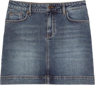 Pennyblack Femme, Jupes, Bleu, Taille: 40 FR Mini-jupe en jean