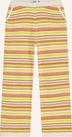 Scotch & Soda Strickhose Mit Glitzergarn gelb