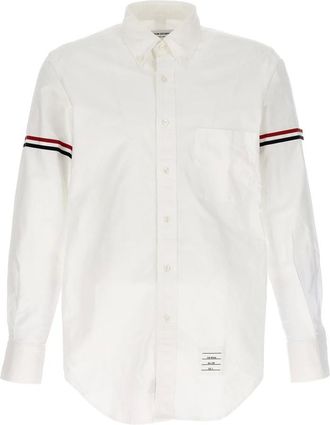 Thom Browne Herren, Shirts, Wei&szlig;, SGr&ouml;&szlig;e
