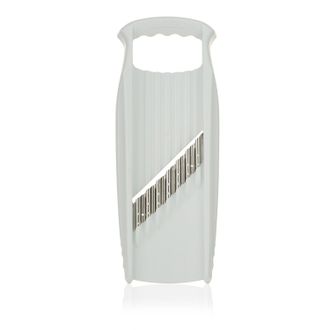 B&ouml;rner Welle-Waffel XXL PowerLine Gem&uuml;sehobel (Wei&szlig;) - Gem&uuml;seschneider f&uuml;r XXL Wellen- & Waffelschnitt - Wellenschneider Gem&uuml;se - Hobel f&uuml;r Gitterkartoffeln 