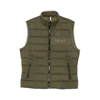 HUGO BOSS Weste - - Jackets - Herren - Gr&uuml;n - L