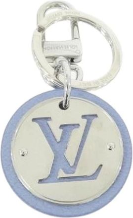 Louis Vuitton unisex, Pre-owned, Bleu, Taille: ONE Size Porte-cl&eacute;s Pre-owned