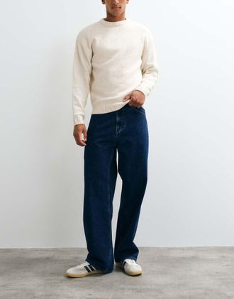 Carhartt Work in Progress Payson Jeans mit geradem Bein in mittlerer Stonewash-Blauwaschung