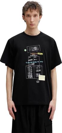 Maison Margiela Herren, Oberteile, Schwarzk, LGr&ouml;&szlig;e