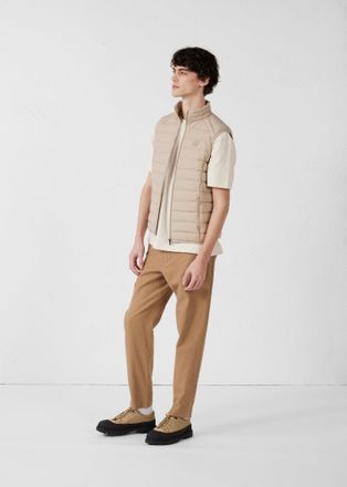 Jott Doudoune sans manches stretch Beige Arafo - Taille XXL