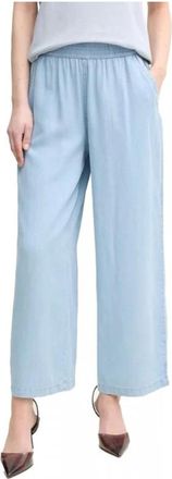 DKNY Dkny, Femme, Pantalons, Bleu, Taille: 38 FR Pantalons