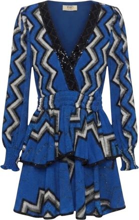 PHO Firenze Abito - - Dresses - Damen - Blau - S