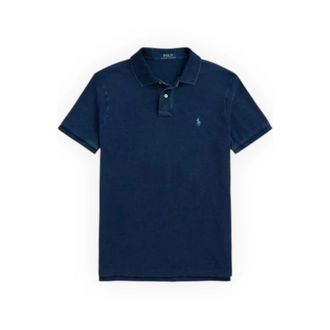 Polo Ralph Lauren Homme, Tops, Bleu, Taille: L Polo en maille