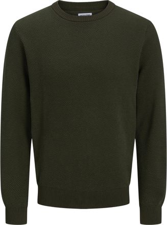 Jack & Jones Male Strickpullover Einfarbig Strickpullover