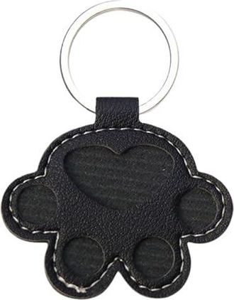 Generic Porte-cl&eacute;s collecteur de poils de chat | Porte-cl&eacute;s mignon en forme de patte de chien pour sac | Porte-cl&eacute;s compact pour fille, famille, amie, soeur, 