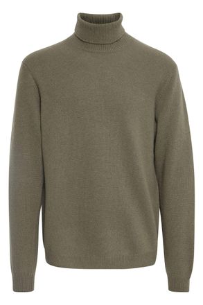 Casual Friday CFKarl Herren Rollkragenpullover Strickpullover Feinstrick Pullover mit Rollkragen, Größe:XL, Farbe:Olivine Melange (1803161)